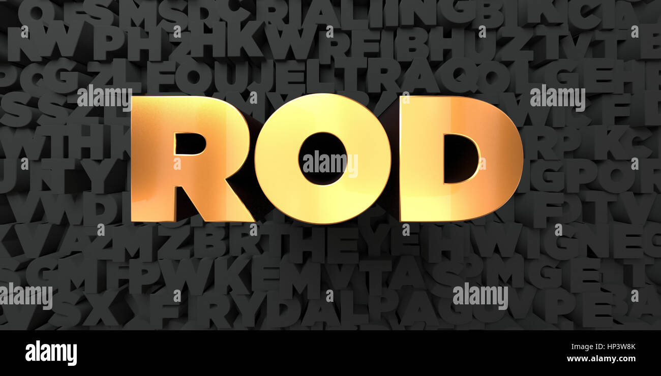 Rod font hi-res stock photography and images - Alamy