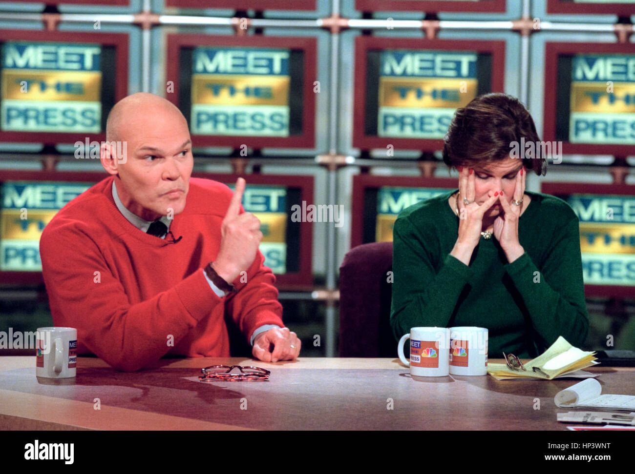 James carville mary matalin hi-res stock photography and images - Alamy