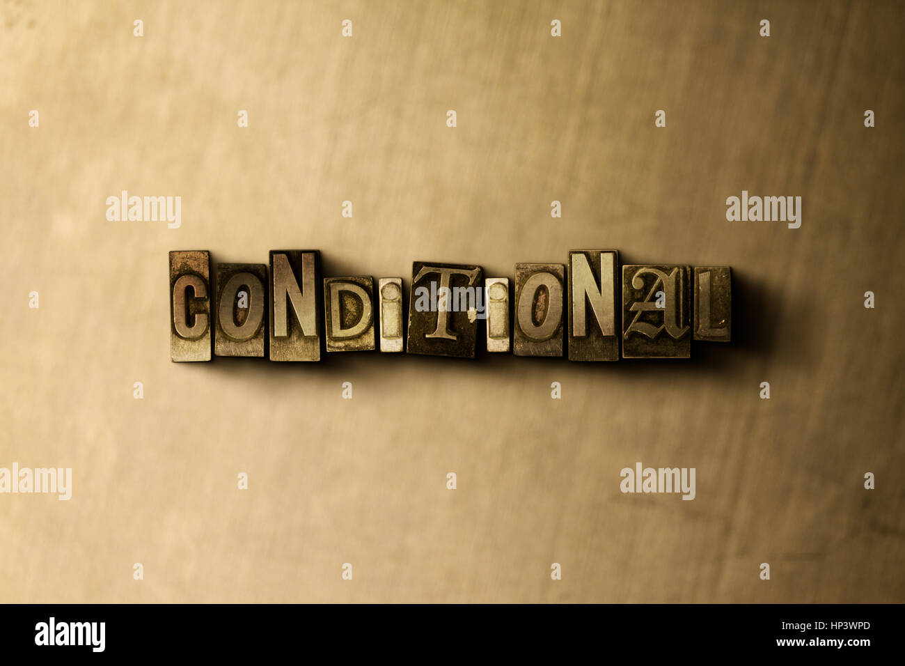 Conditional text hi-res stock photography and images - Alamy