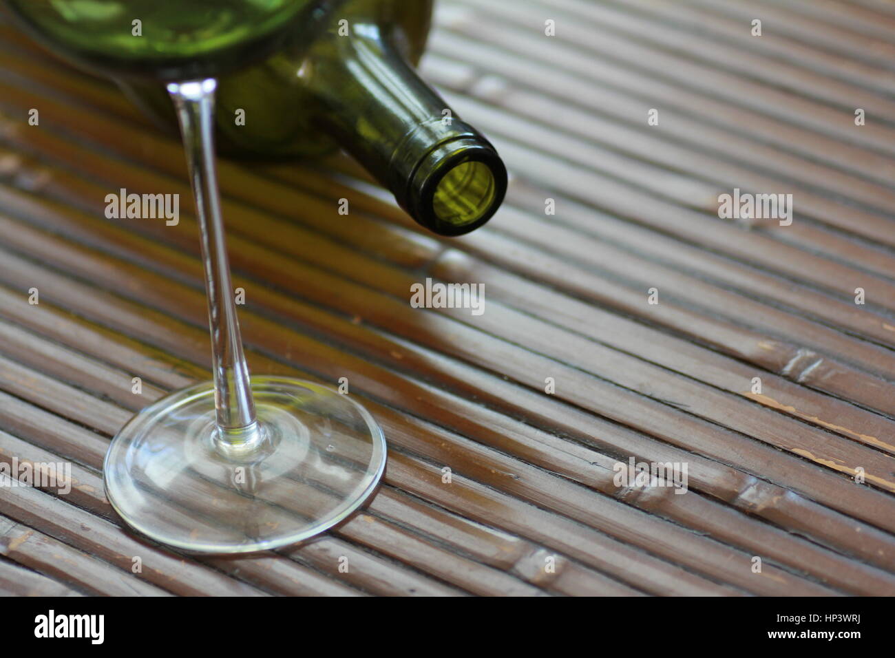 Fallen bottle hi-res stock photography and images - Alamy