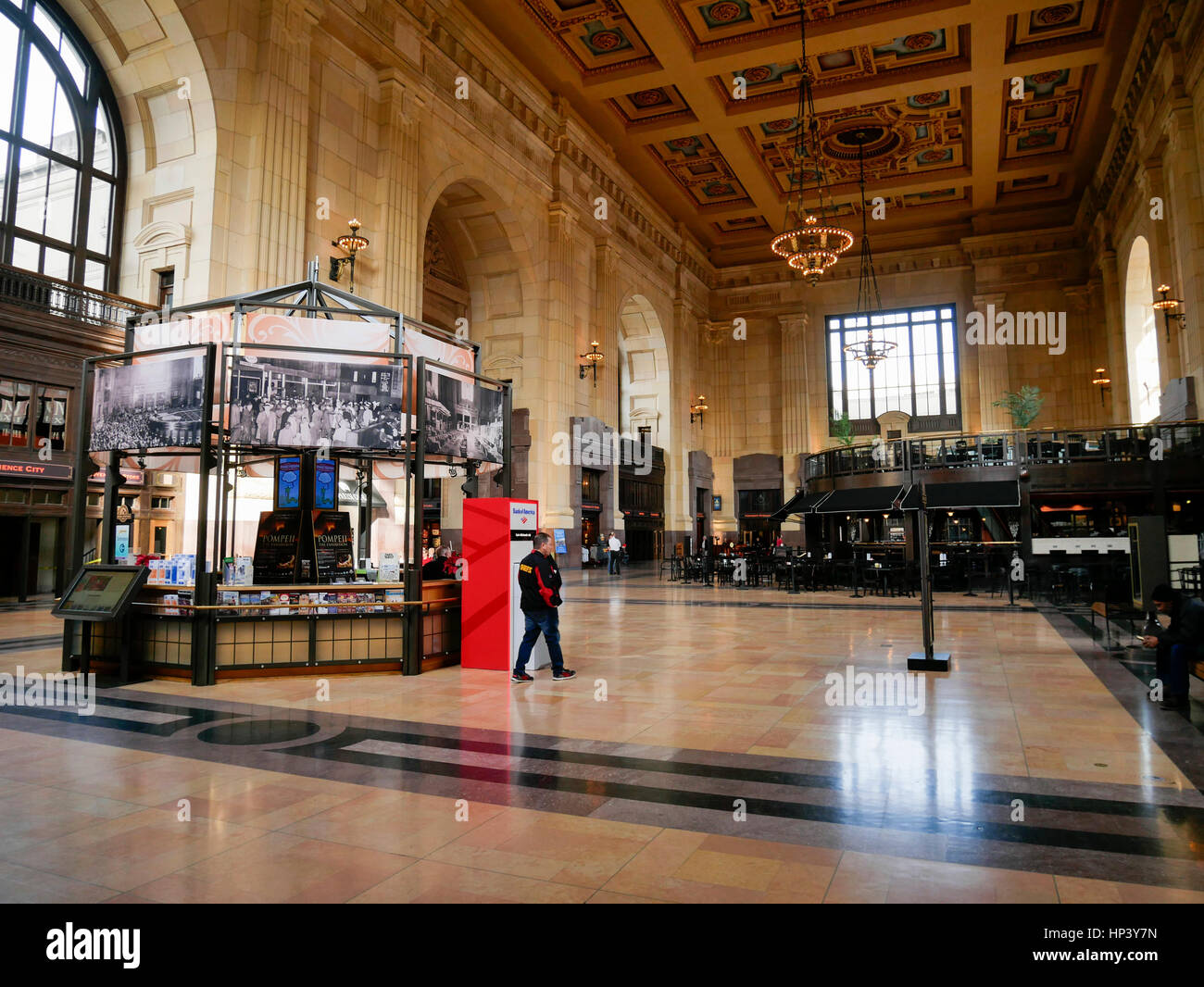 Kansas City Union Station, Main Hall Stock Photo - Alamy