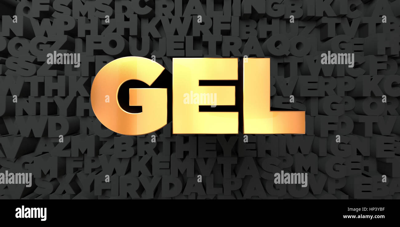 Gel alphabet hi-res stock photography and images - Alamy