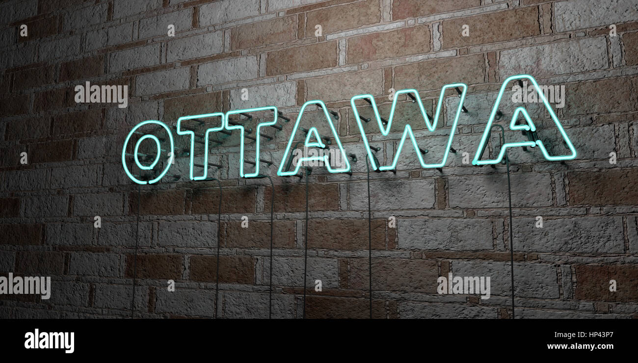 Ottawa neon sign hi-res stock photography and images - Alamy