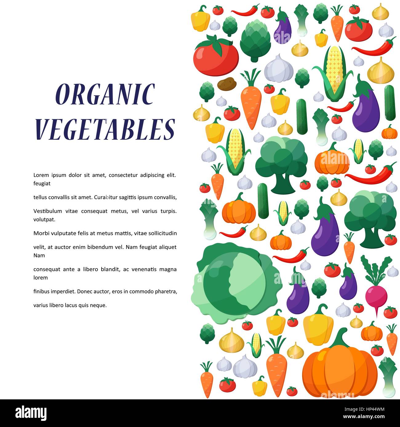 Vegetable garden template hi-res stock photography and images - Alamy