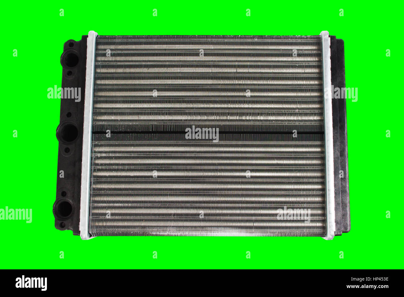 Car radiator isolated over white background Stock Photo - Alamy