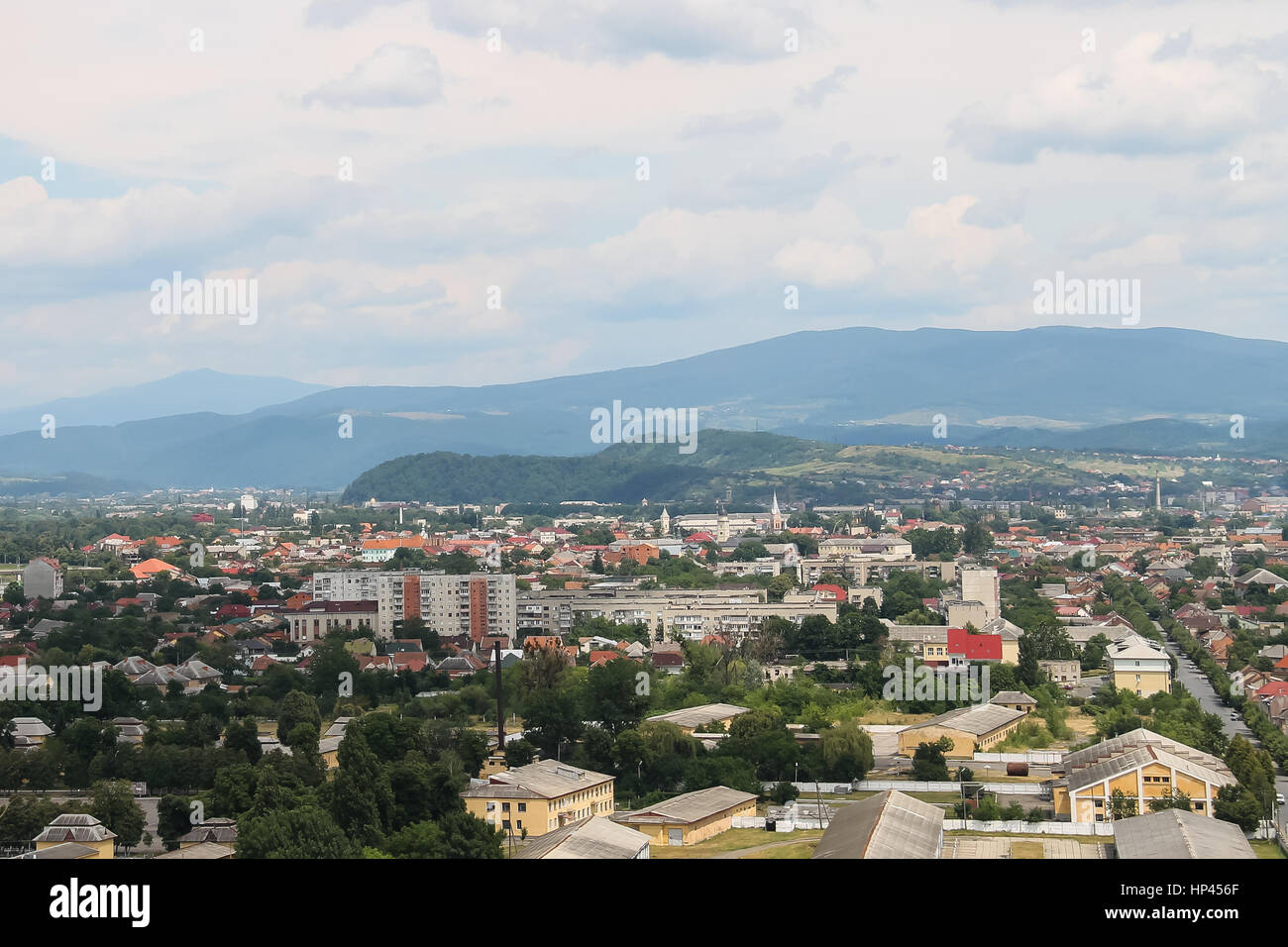Beautiful panoramic view mukachevo hi-res stock photography and images ...