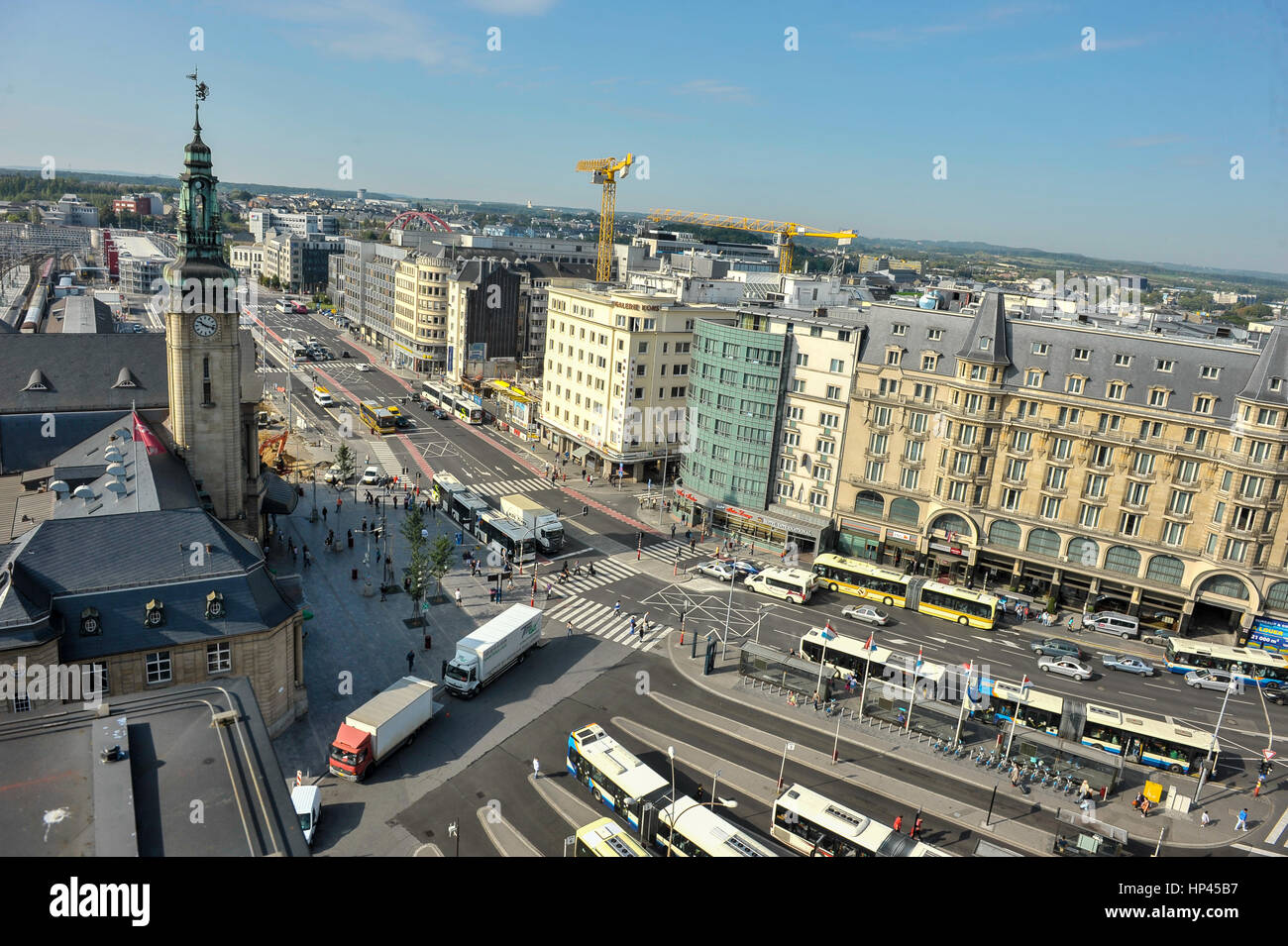 Luxembourg train station hi-res stock photography and images - Alamy