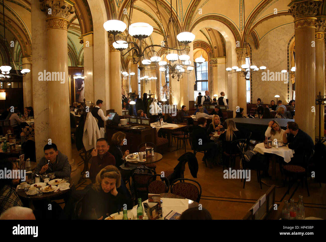 Cafe Central, Vienna, Austria, Europe Stock Photo - Alamy