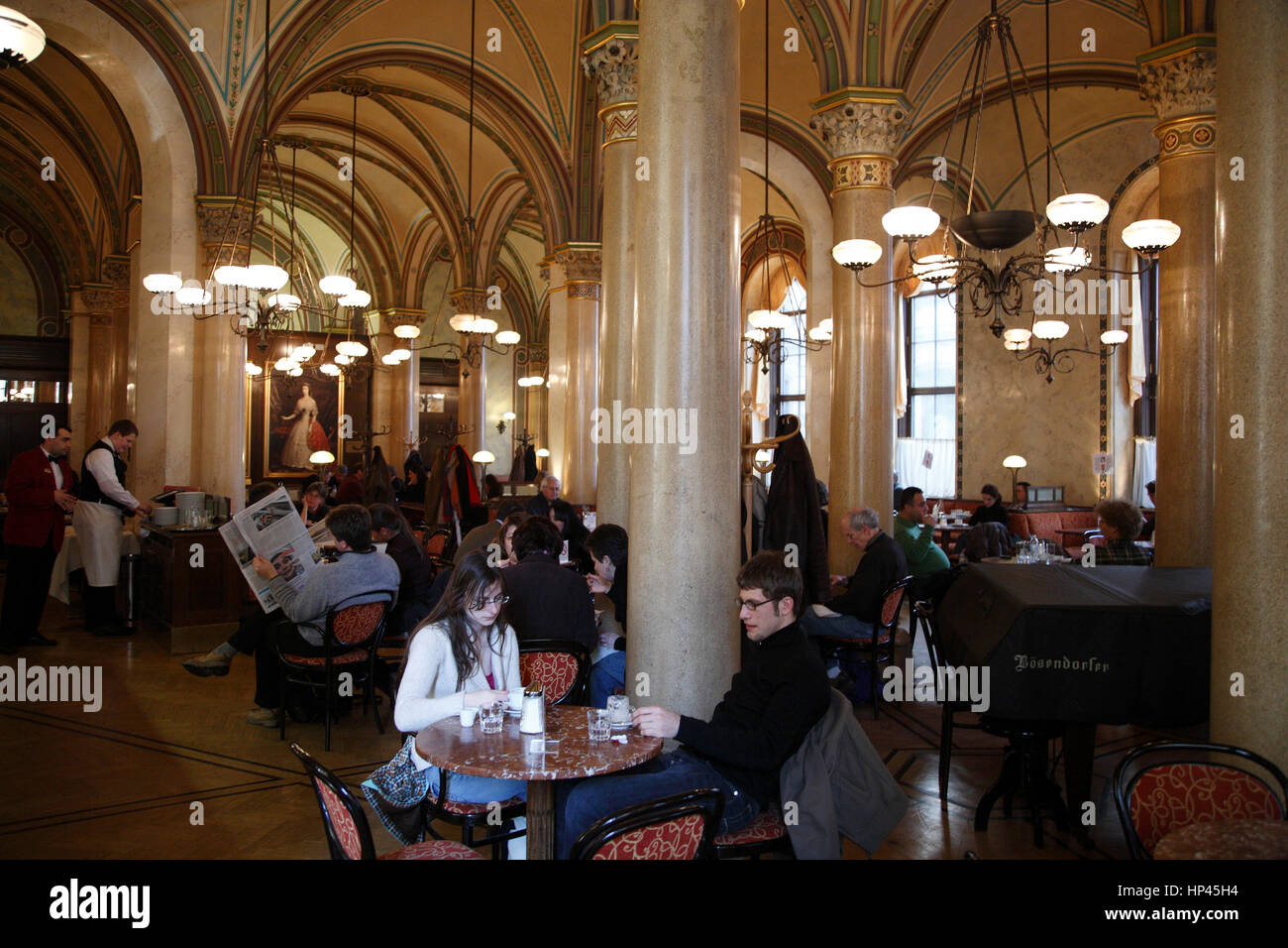Cafe Central, Vienna, Austria, Europe Stock Photo - Alamy