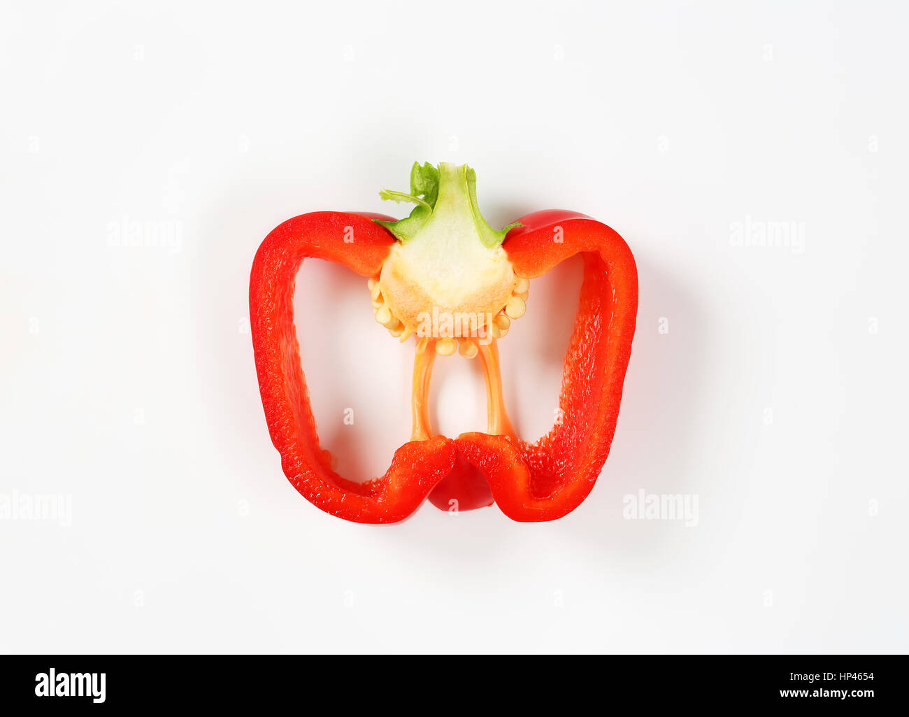 Bell pepper slice red hi-res stock photography and images - Alamy