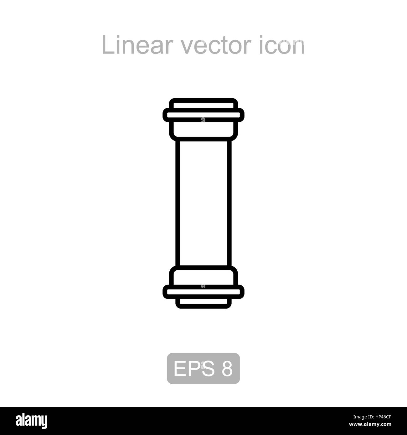 Linear style icon hi-res stock photography and images - Alamy