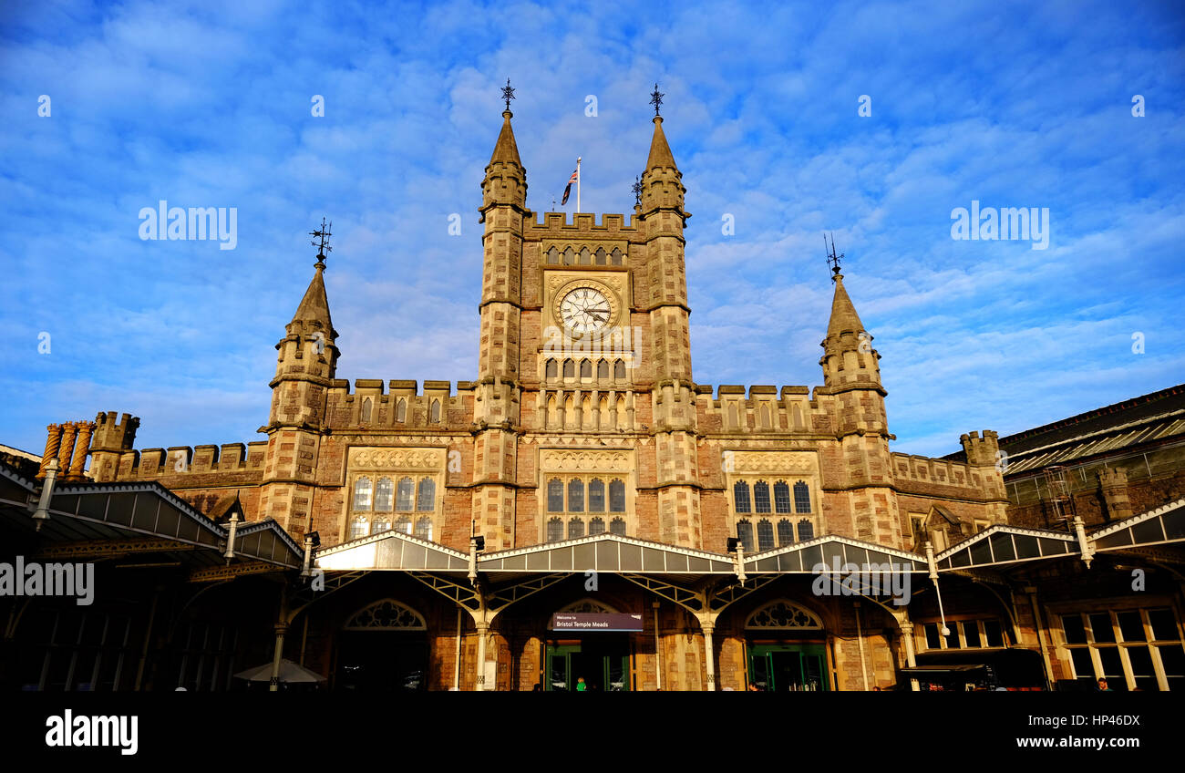 Bristol Temple Meads train station Stock Photo - Alamy