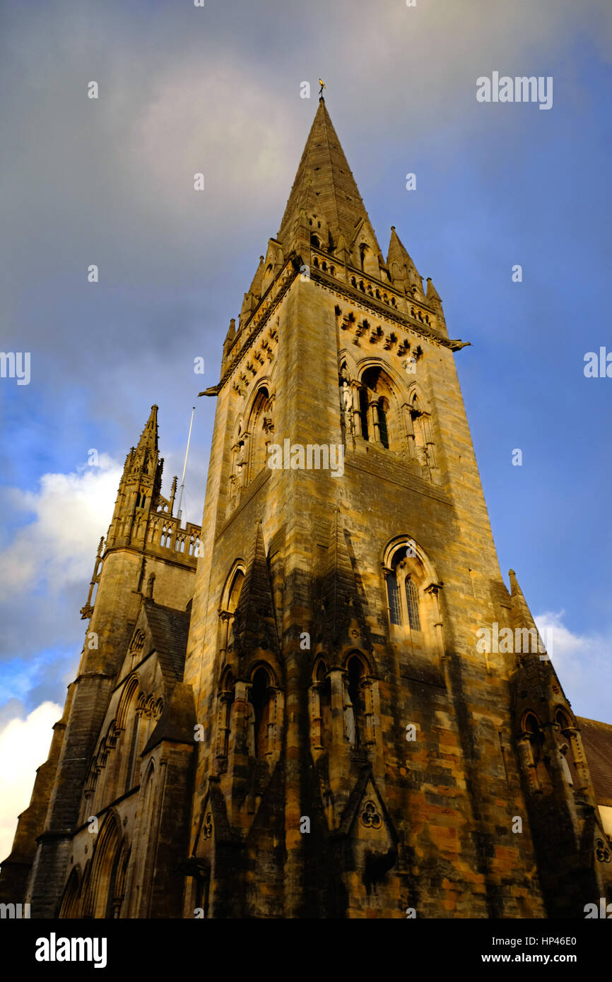 Llandaff Cathedral, Cardiff Stock Photo - Alamy