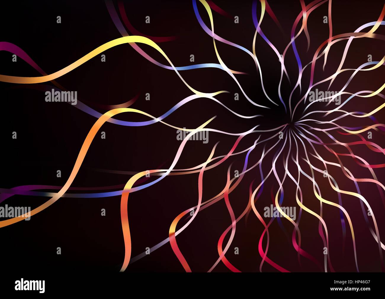 Abstract Colorful Waves Background Stock Vector Image & Art - Alamy