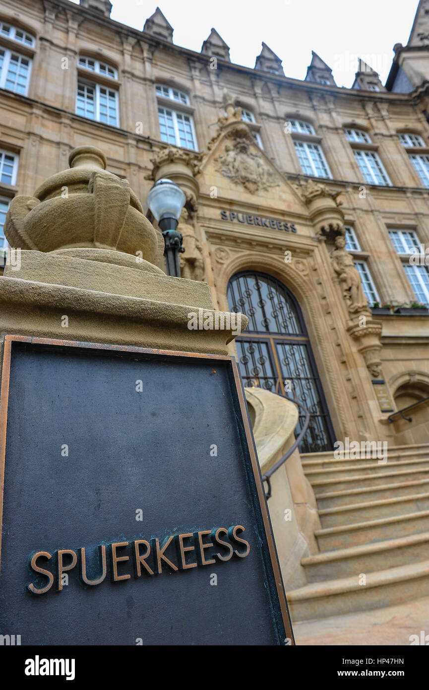 Luxembourg 31.05.2012. Visit of Luxembourg Bank Museum of Spuerkees ...