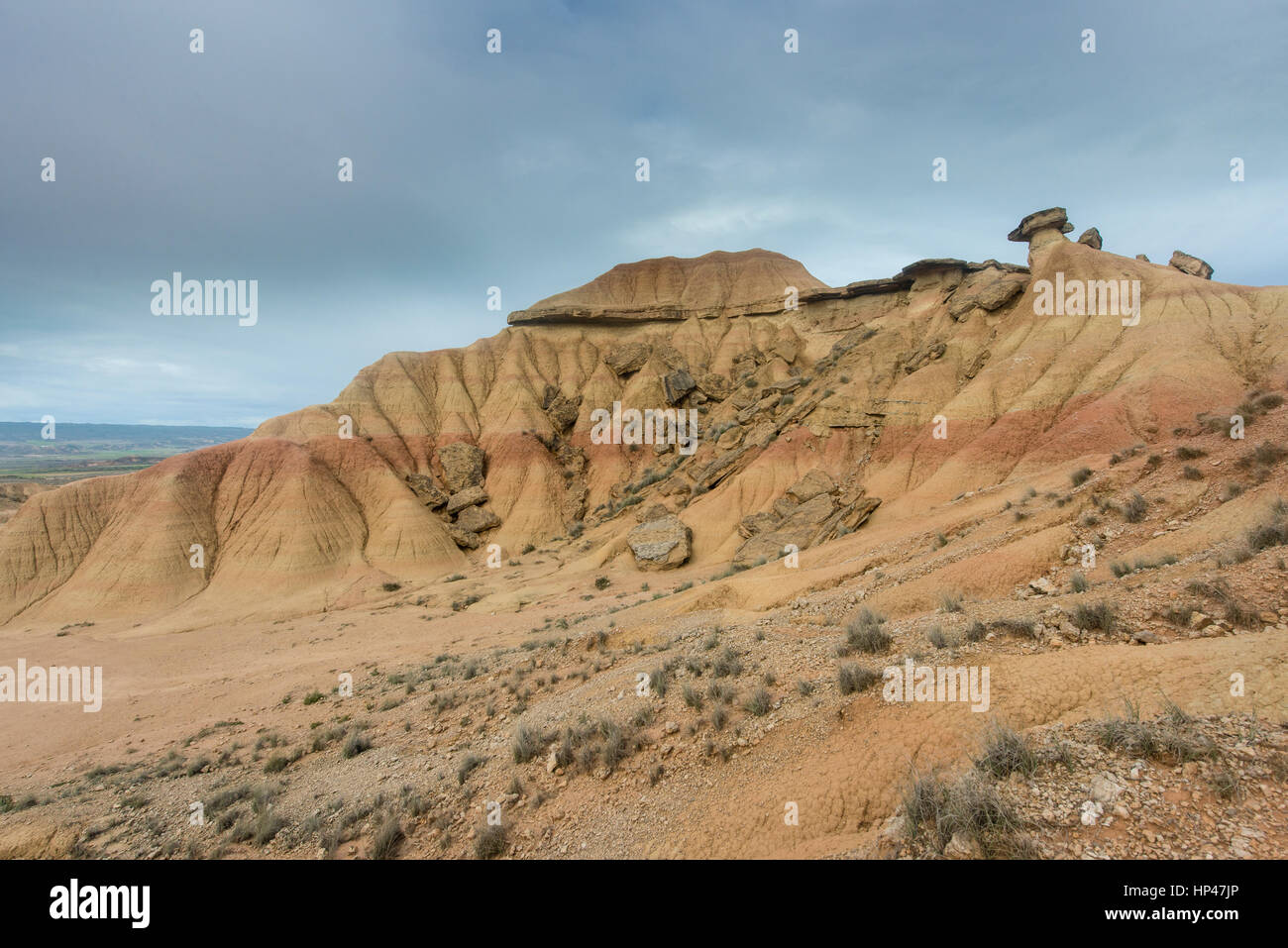 Cabezo de las Cortinillas, Nature Park Bardenas Reales, UNESCO ...