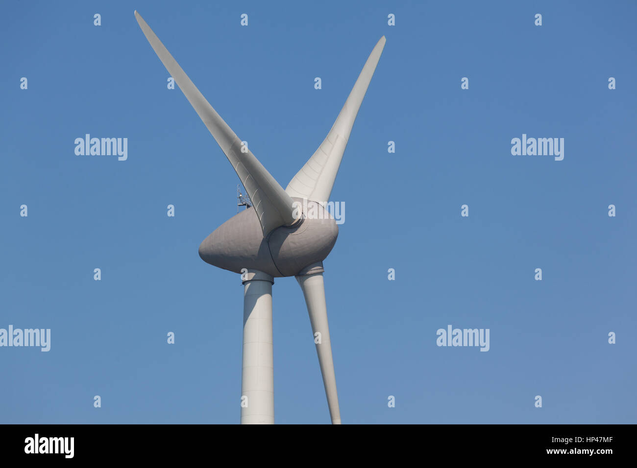 Windturbines producing alternative energy Stock Photo - Alamy