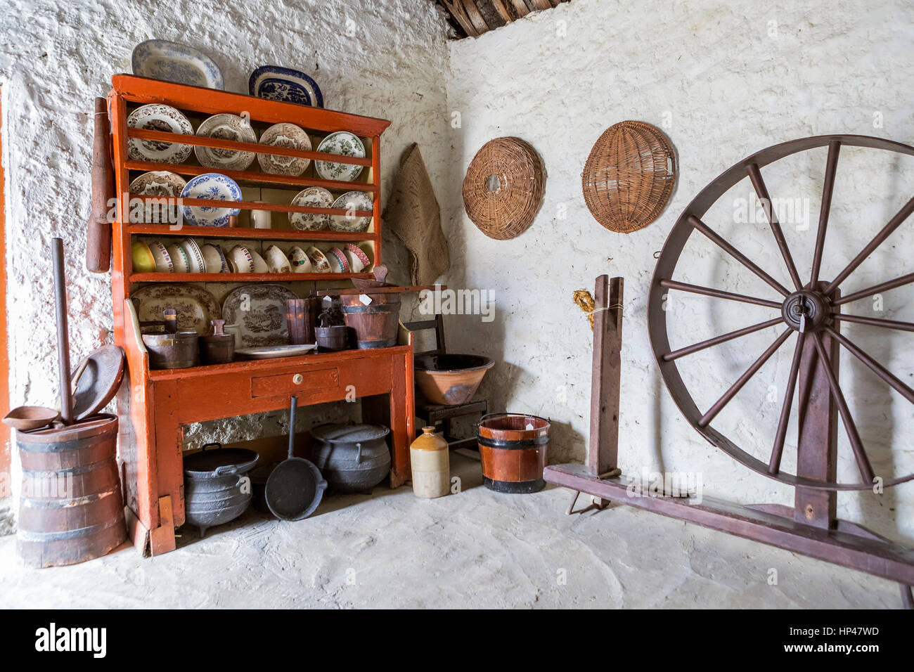 Glencolmcille Folk Village, county Donegal, Ireland, Europe Stock Photo ...