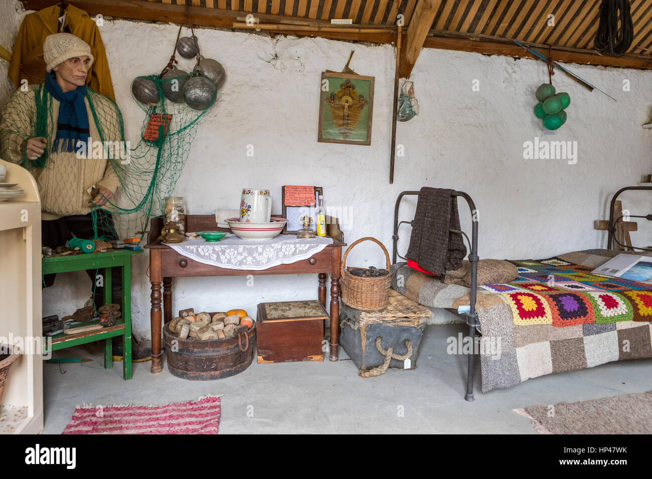 Glencolmcille Folk Village, county Donegal, Ireland, Europe Stock Photo ...