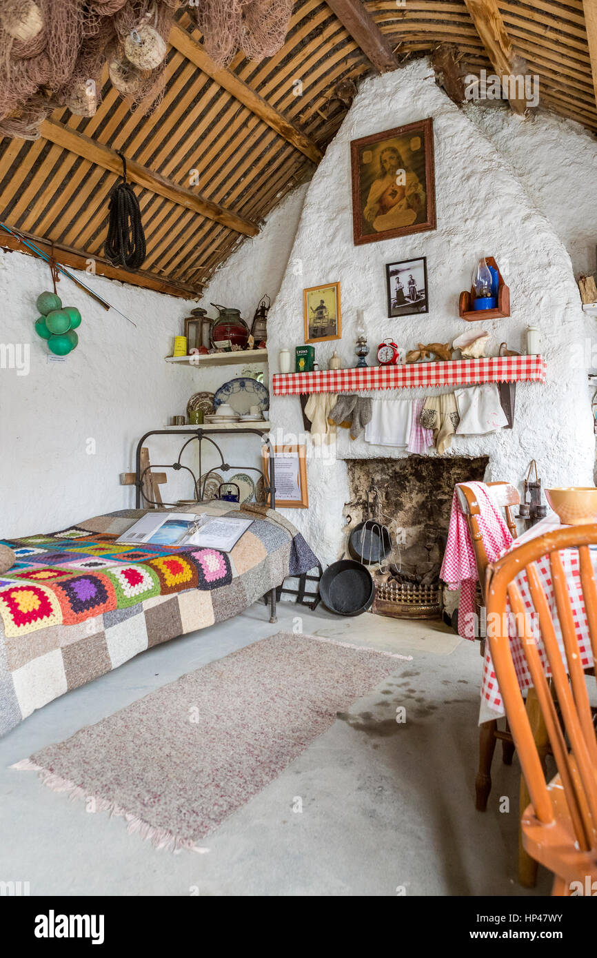 Glencolmcille Folk Village, county Donegal, Ireland, Europe Stock Photo ...
