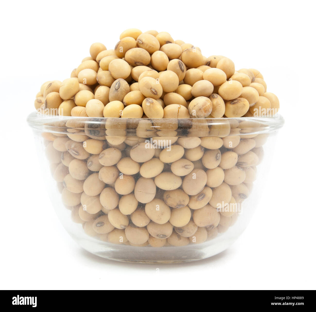 Dried yellow soybeans Cut Out Stock Images & Pictures - Alamy