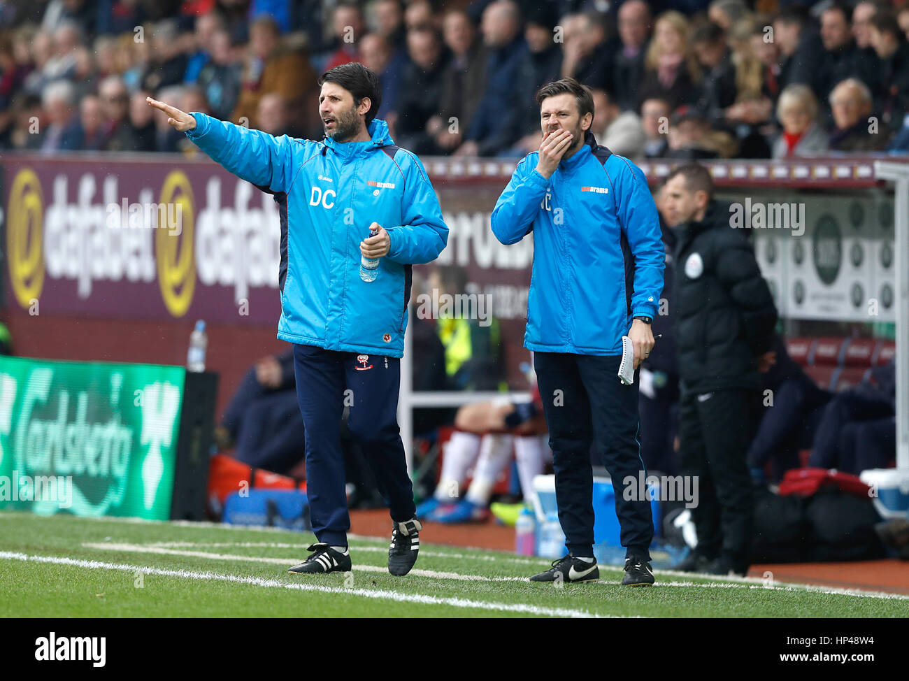 Managers danny and nicky cowley hi-res stock photography and images - Alamy