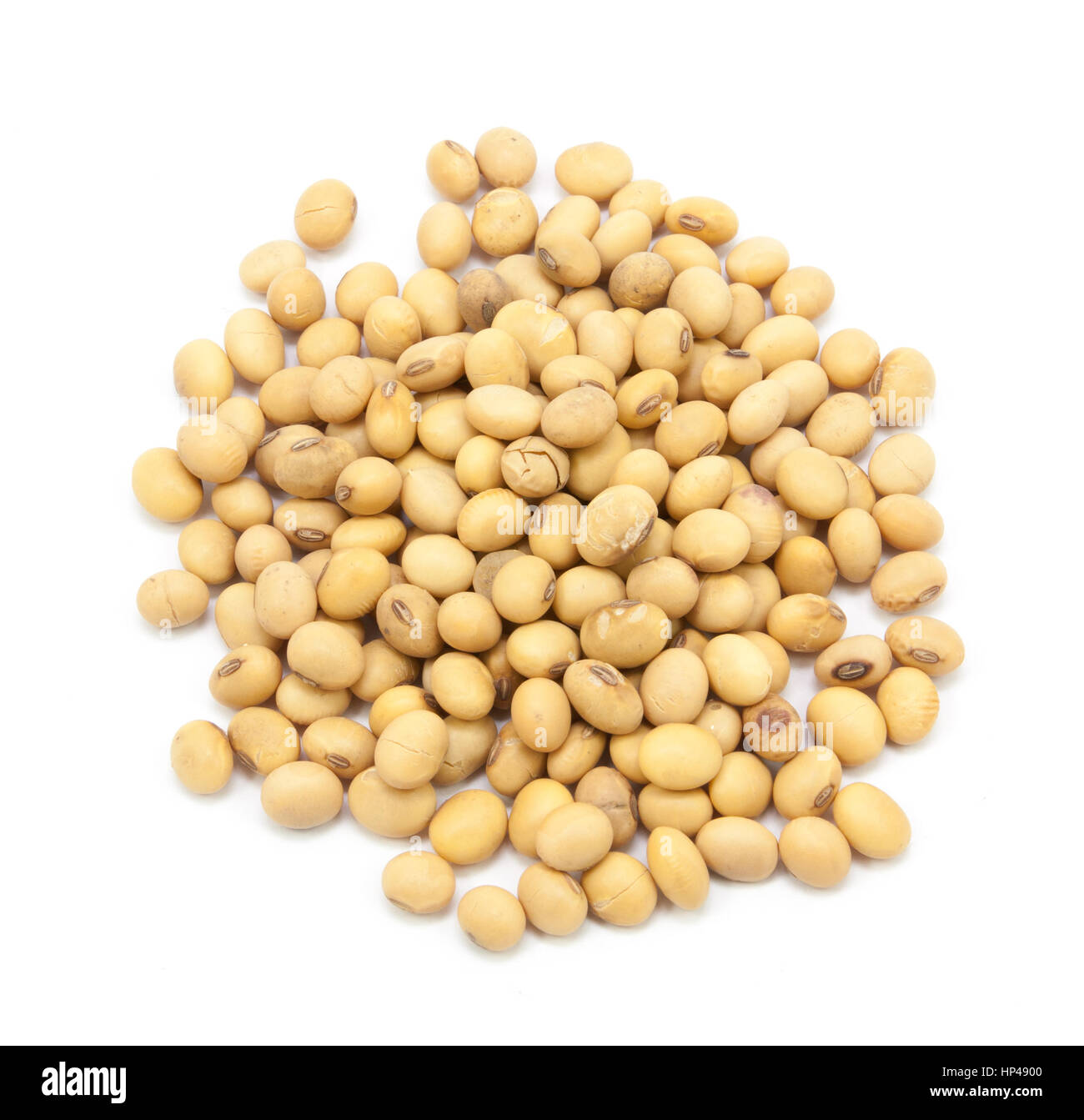 Dried soybean isolated on white background Stock Photo - Alamy