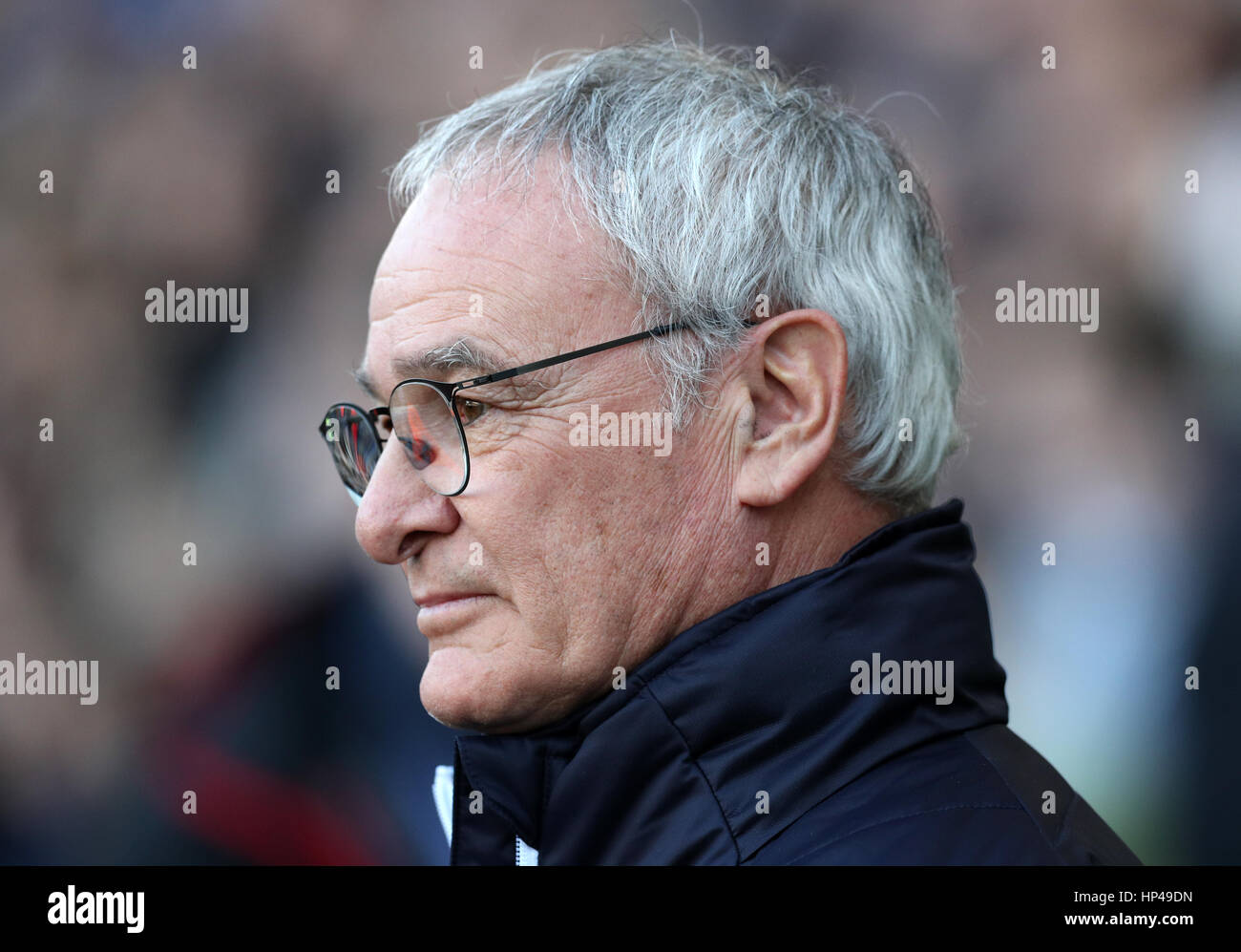 Leicester City manager Claudio Ranieri during the Emirates FA Cup ...