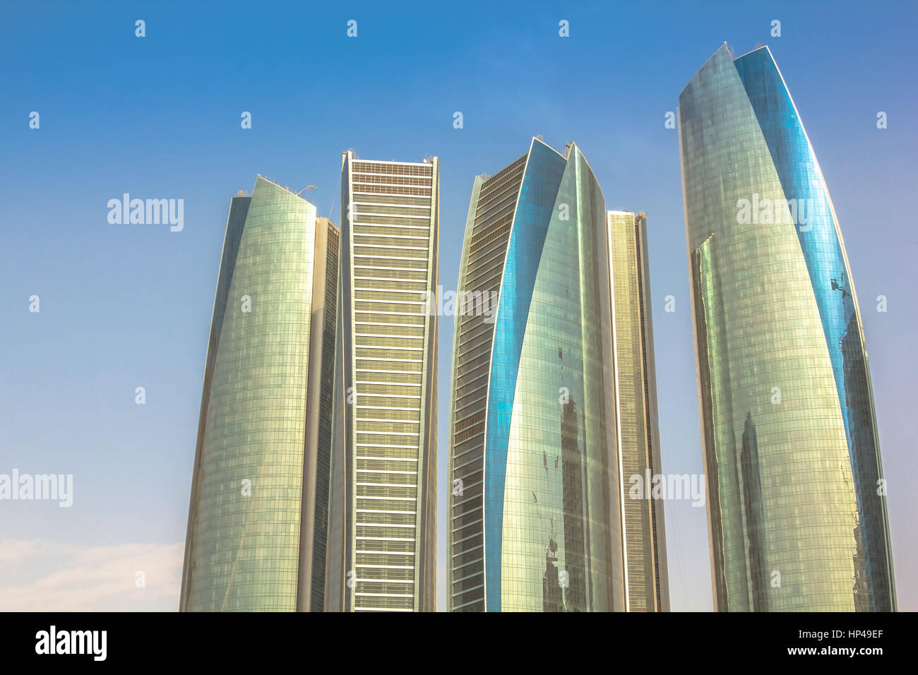 Cluster of high rise buildings hi-res stock photography and images - Alamy