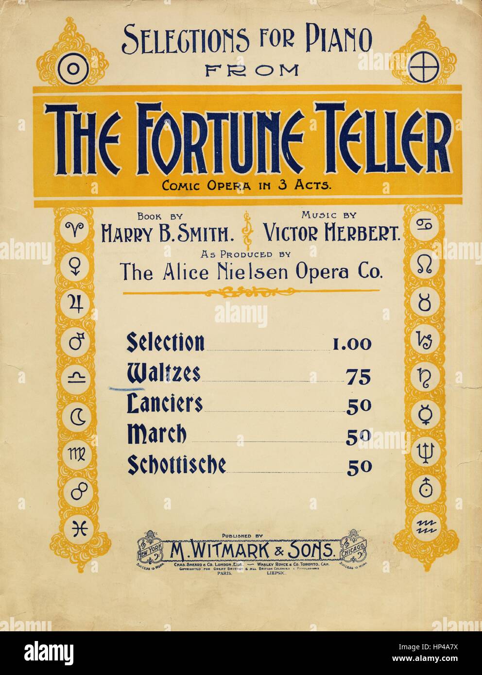 Sheet music cover image of the song 'Selections For Piano From The ...