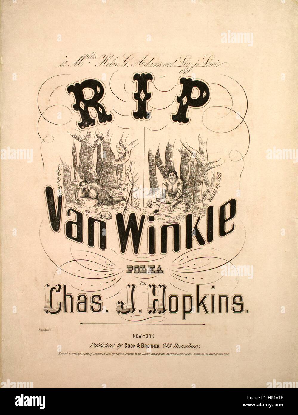 Rip van winkle illustration hi-res stock photography and images - Alamy