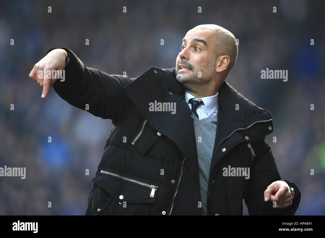 Manchester City manager Pep Guardiola during the Emirates FA Cup, Fifth ...
