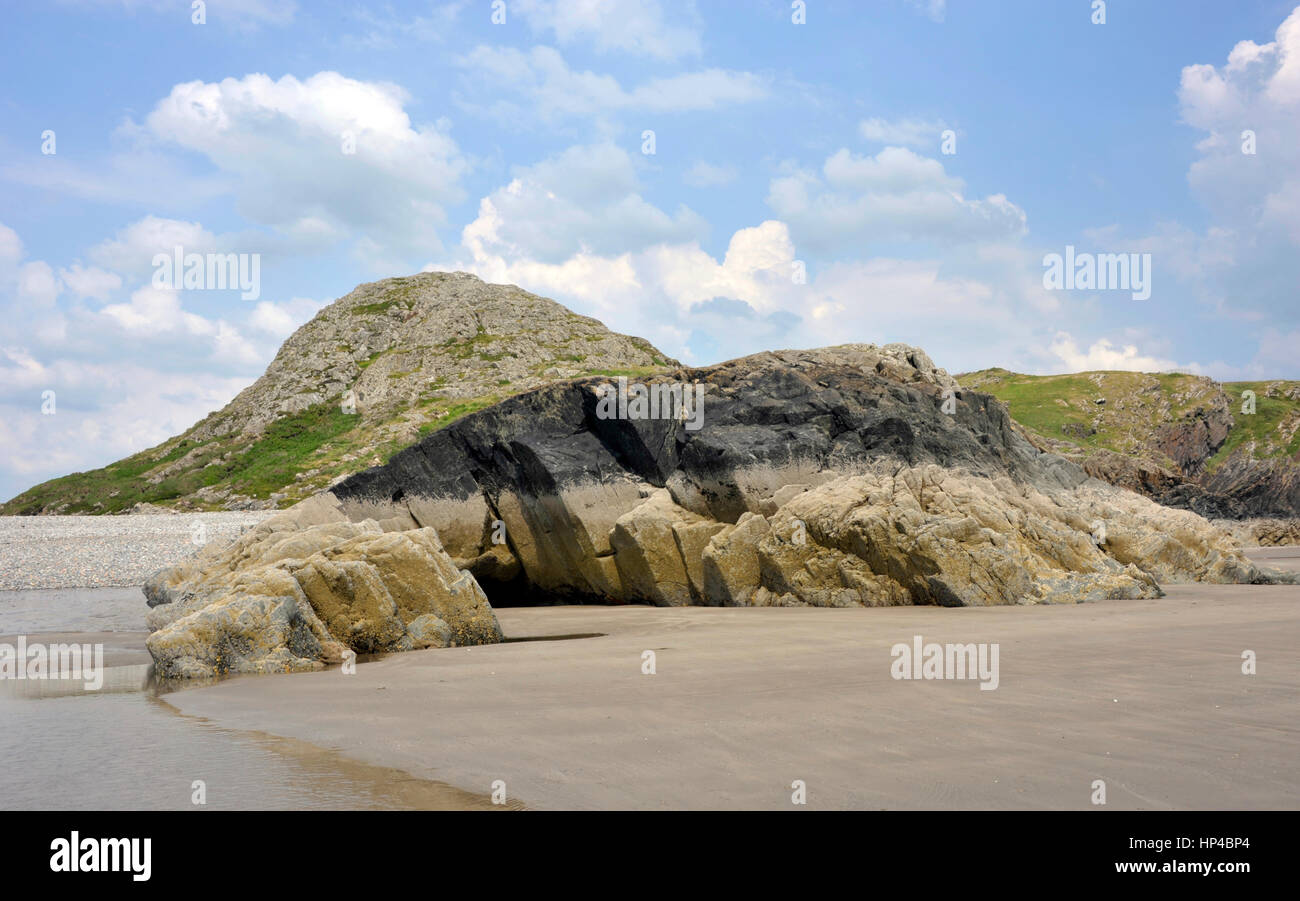 Black rock sands uk hi-res stock photography and images - Alamy