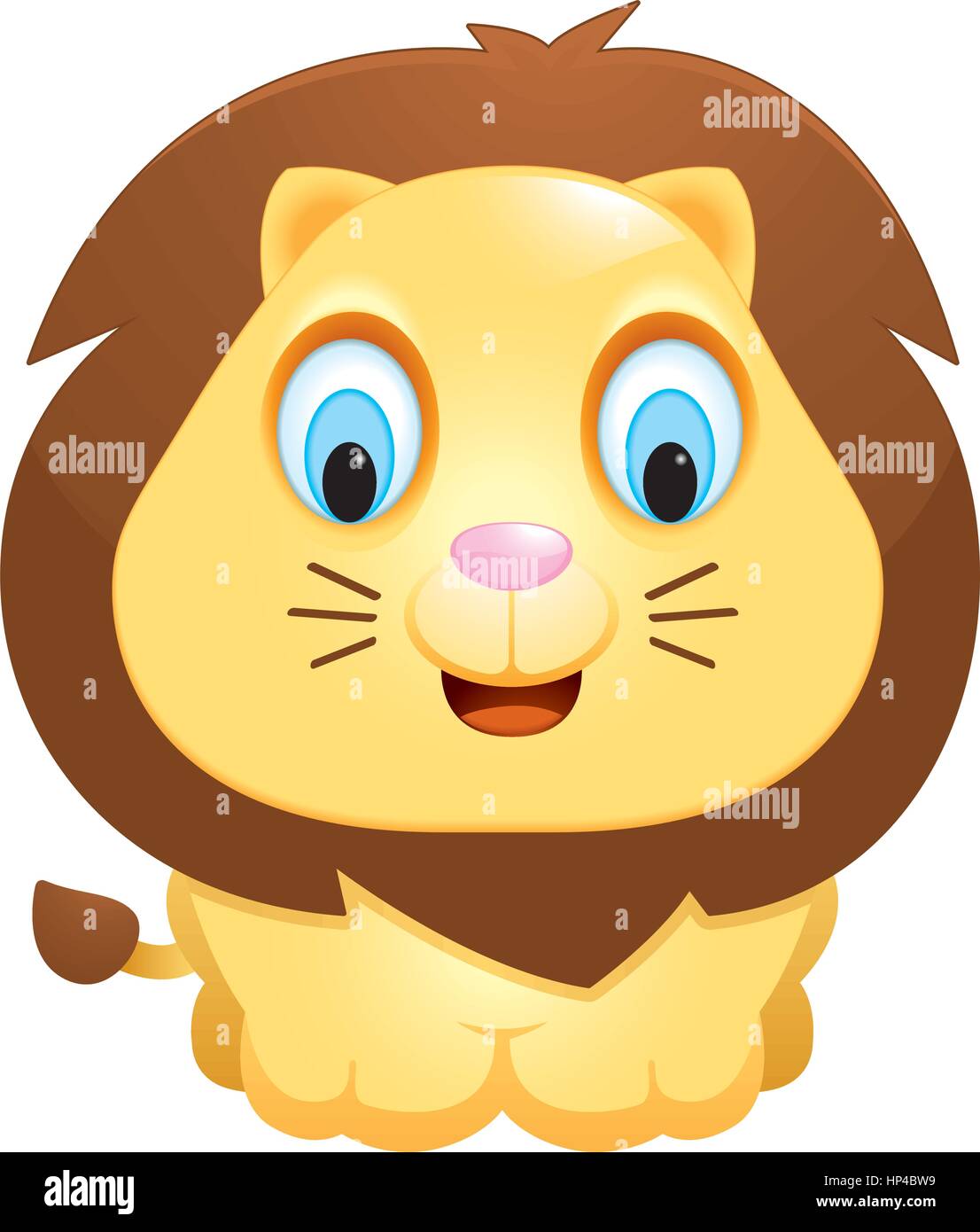 Happy Baby Lion
