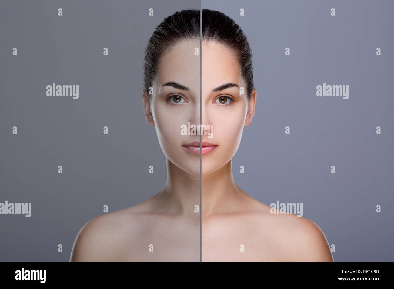 Skin retouching hi-res stock photography and images - Alamy