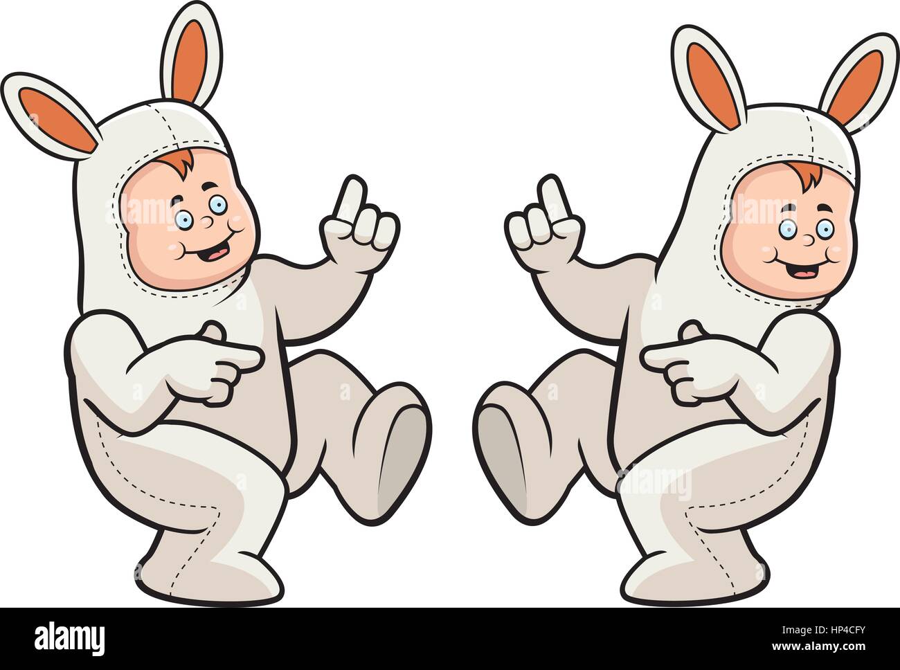 Rabbit costume Stock Vector Images - Alamy