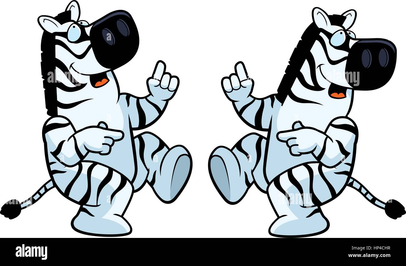 Cartoon zebra Cut Out Stock Images & Pictures - Alamy