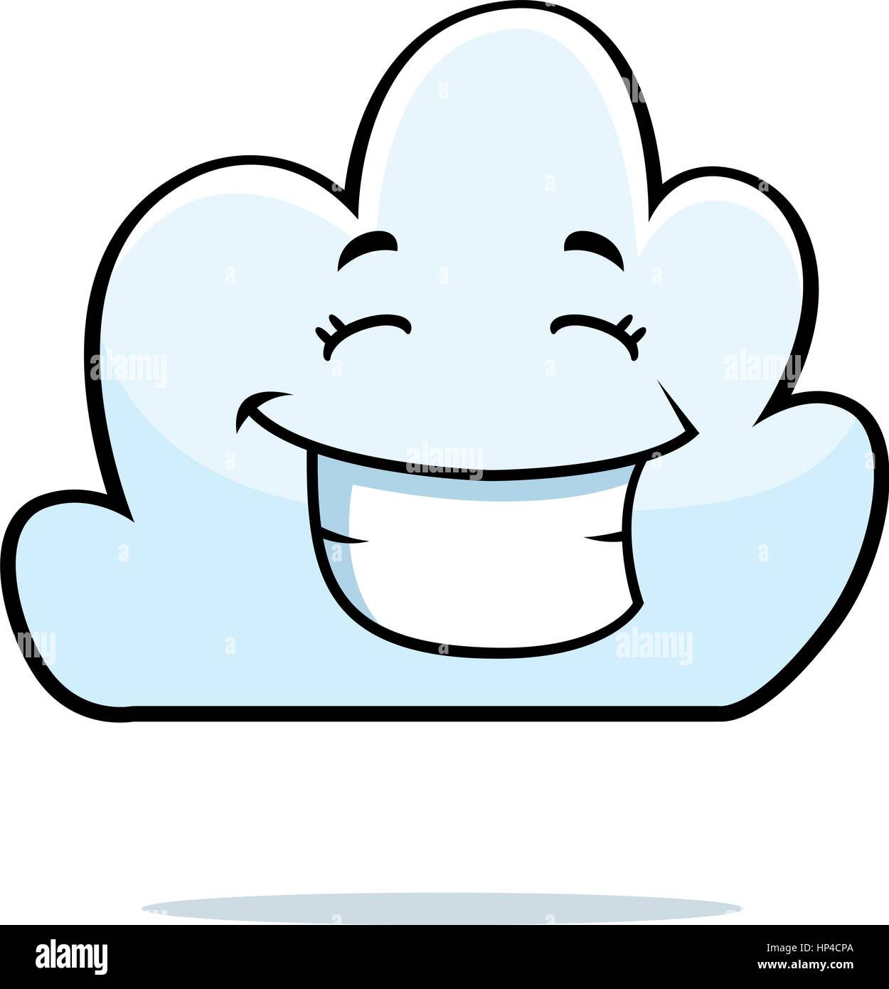 Cloud Face Clip Art