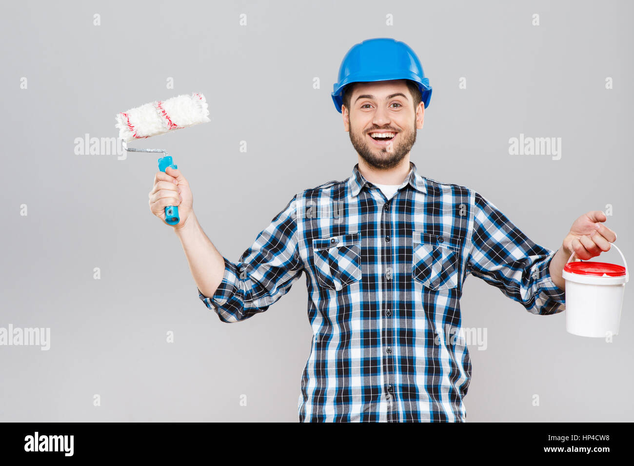 Young man can paint hi-res stock photography and images - Alamy