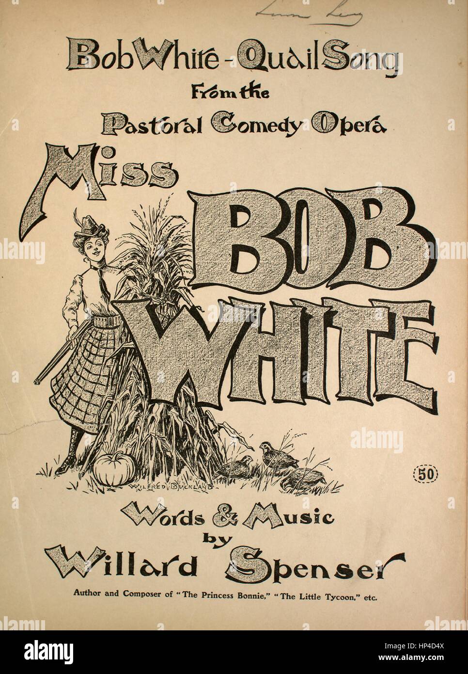 Sheet music cover image of the song 'Bob-White-Quail [Bob and Chorus ...