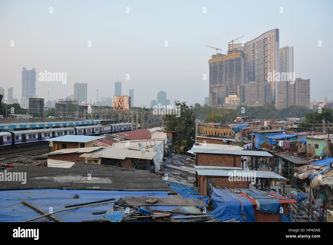 Mumbai, India - October 19, 2015 - Muslim washing spot Dhobi Ghat in ...