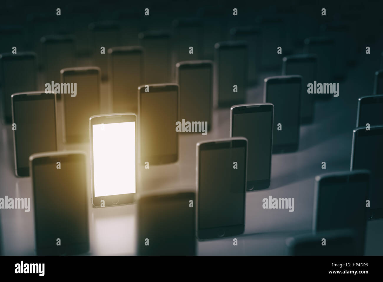 Choose mobile phone. Many smartphones . Business communication ...