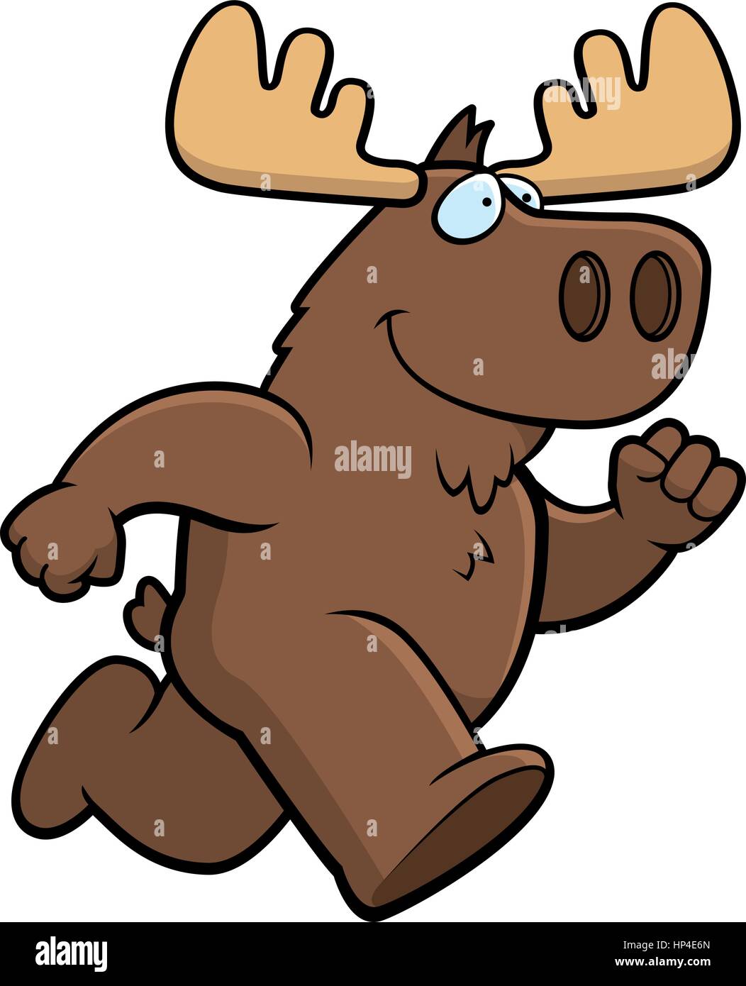 Cartoon Smiling Moose Stock Photos & Cartoon Smiling Moose Stock Images ...