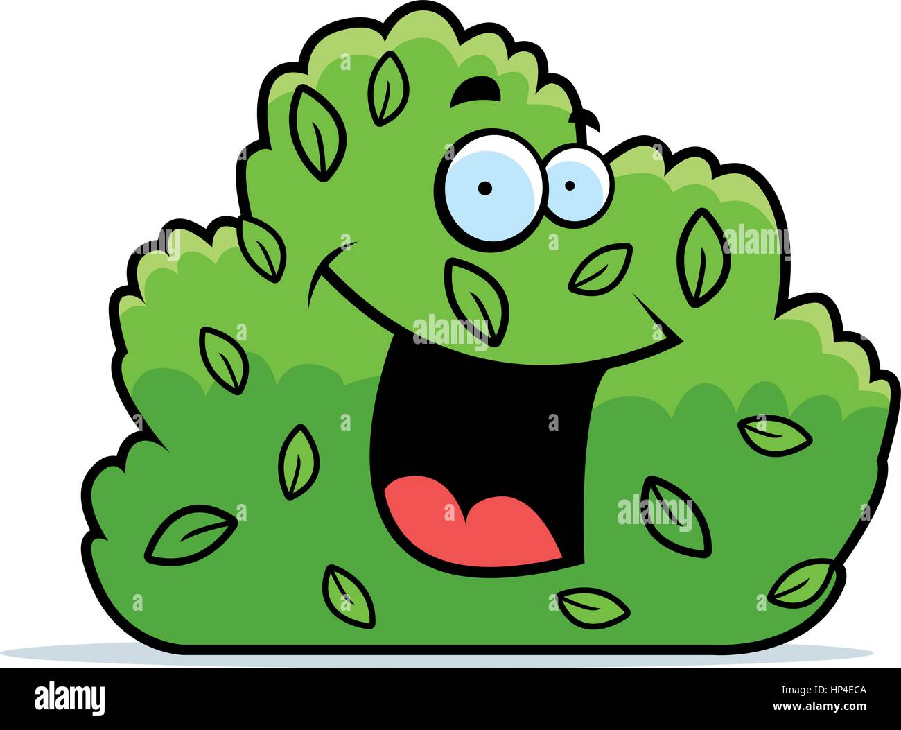 Bush cartoon hi-res stock photography and images - Alamy