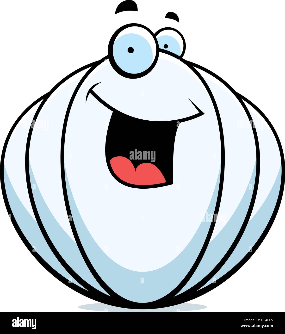 Cartoon clam Stock Vector Images - Alamy