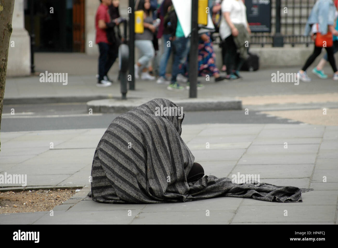 London, UK, 18/02/2017 Homeless on the streets of London Stock Photo ...