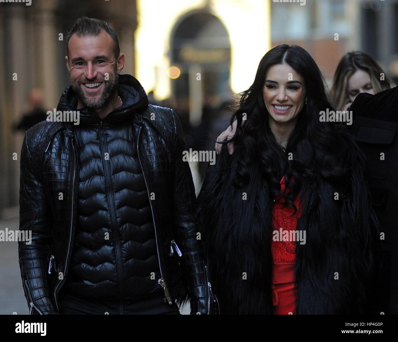 German fashion designer Philipp Plein out and about in Milan with his ...
