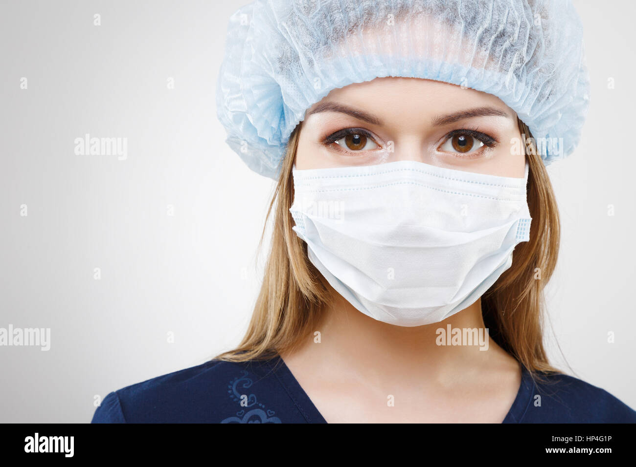 Portrait of medical worker Stock Photo - Alamy