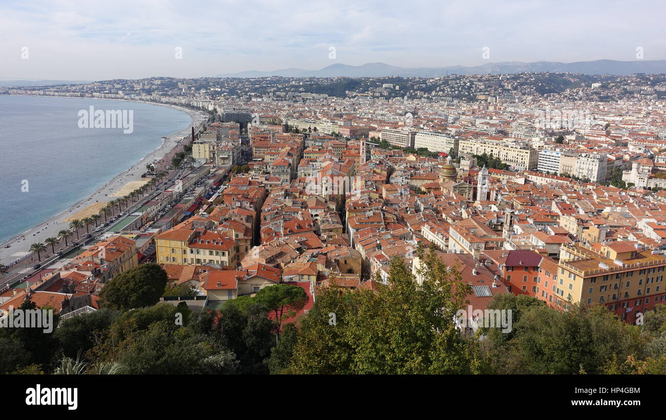 France, Nice City Scape Stock Photo - Alamy