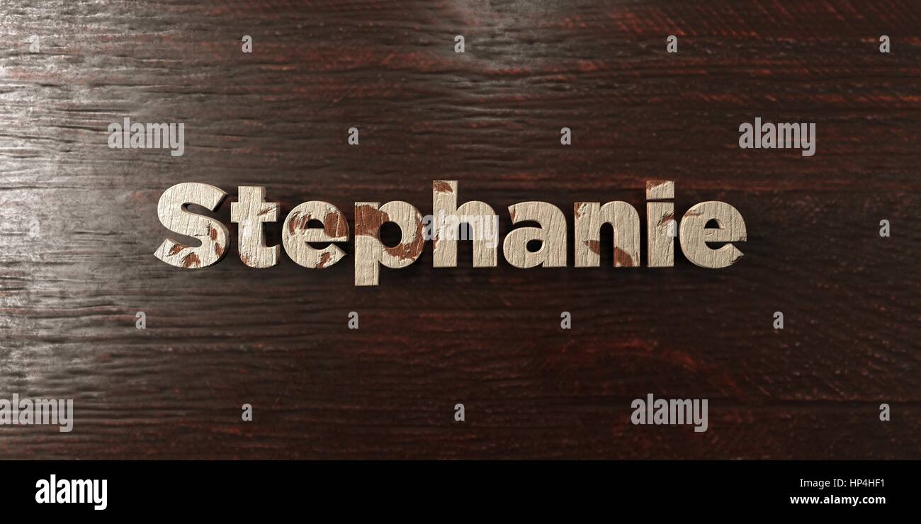 Stephanie typography hi-res stock photography and images - Alamy
